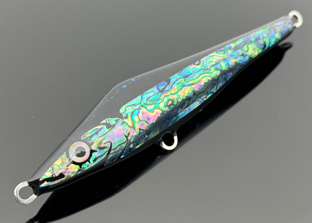 Siren Lures Deep Seductress 185 Abalone: Midnight NZ Paua – Siren ...